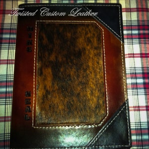 Custom Made Leather Portfolio - Etsy