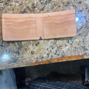 Custom Made Leather Wallet - Etsy