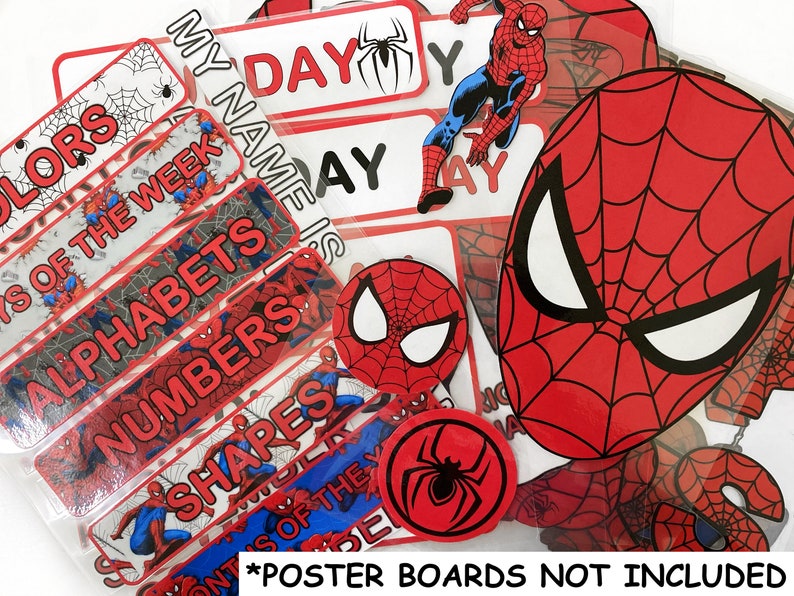 Spiderman Learning Station DIY KIT Learning board KIT - Etsy France