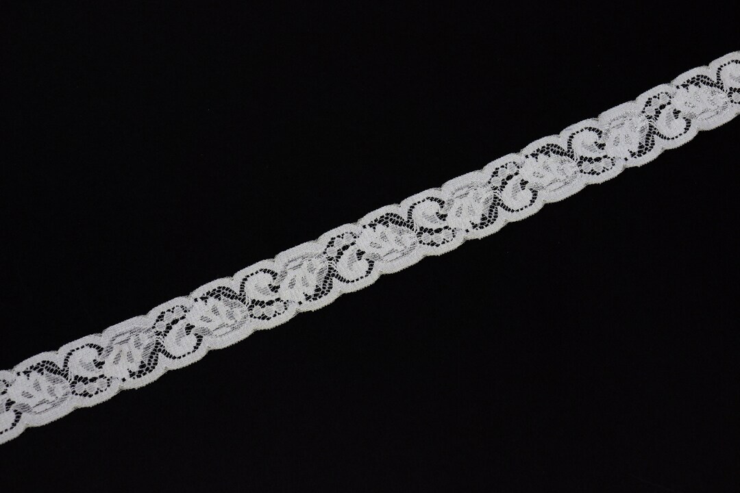 Narrow Elastic Lace, Lace Trims, Sewing, Lingerie, Bralette, DIY 6635 ...