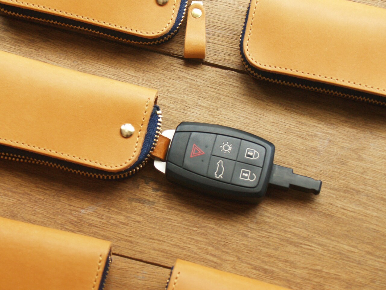 Leather Key Case, Leather Key Purse, Leather Key Holder, Leather Key ...