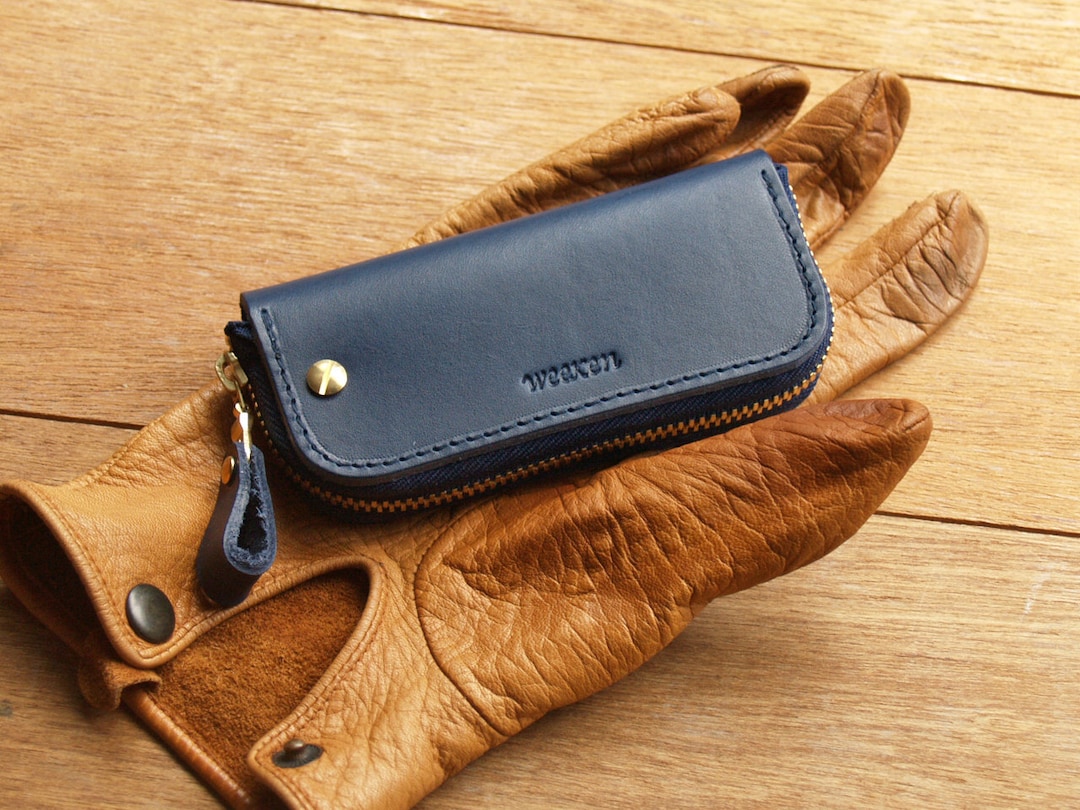 Leather Key Case, Leather Key Purse, Leather Key Holder, Leather Key ...