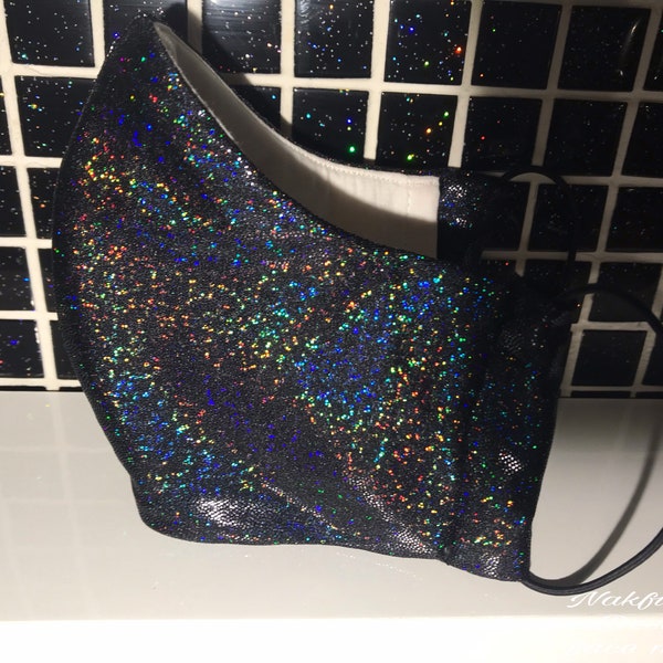 Holographic Face Mask - Etsy