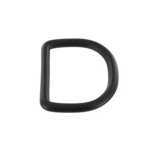 DR0 PVD Black Matte, D-ring, Solid Brass-ll, Multiple Sizes - Etsy