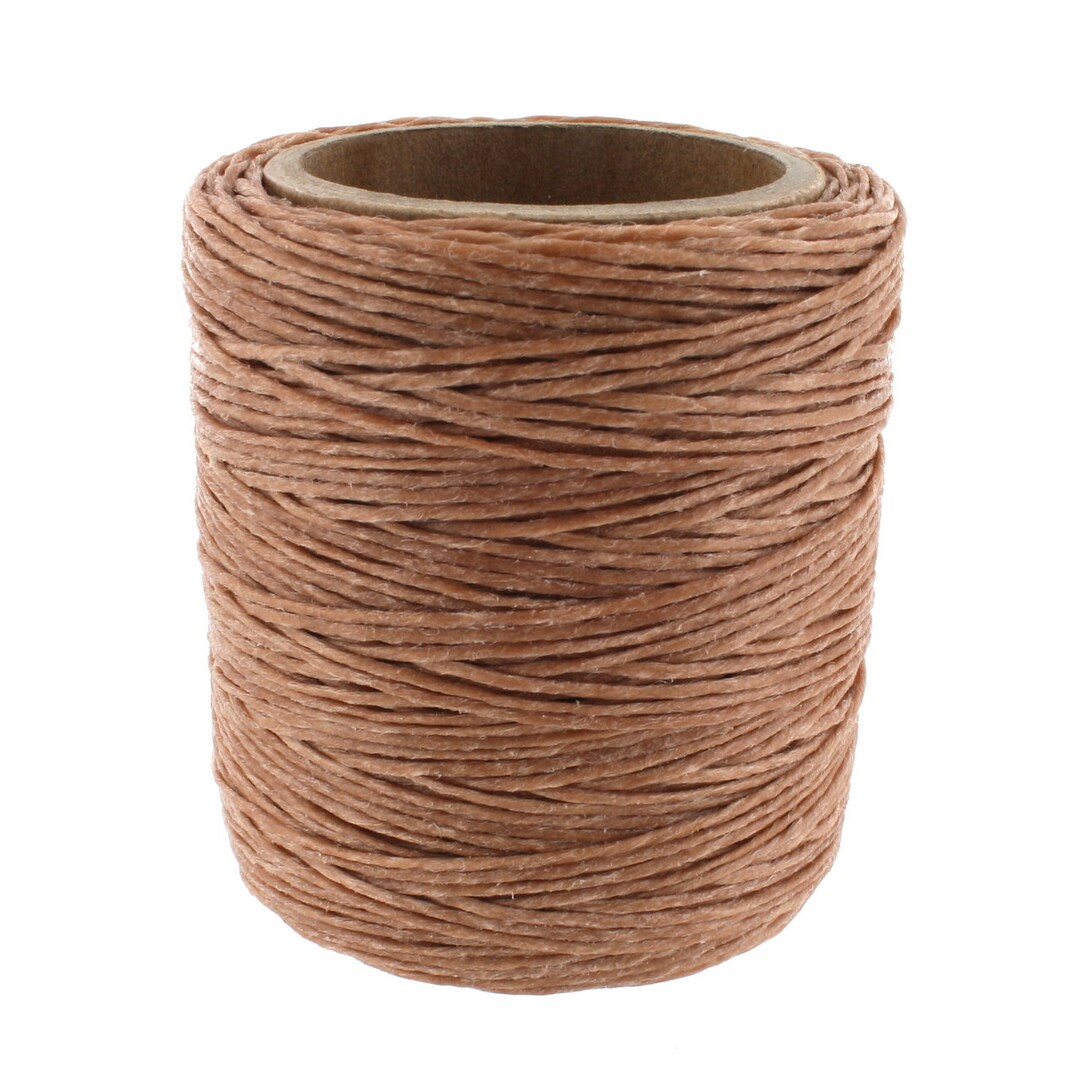 Maine Thread, Twisted Waxed Cord, 70 Yard Spool, Bark Tan - Etsy