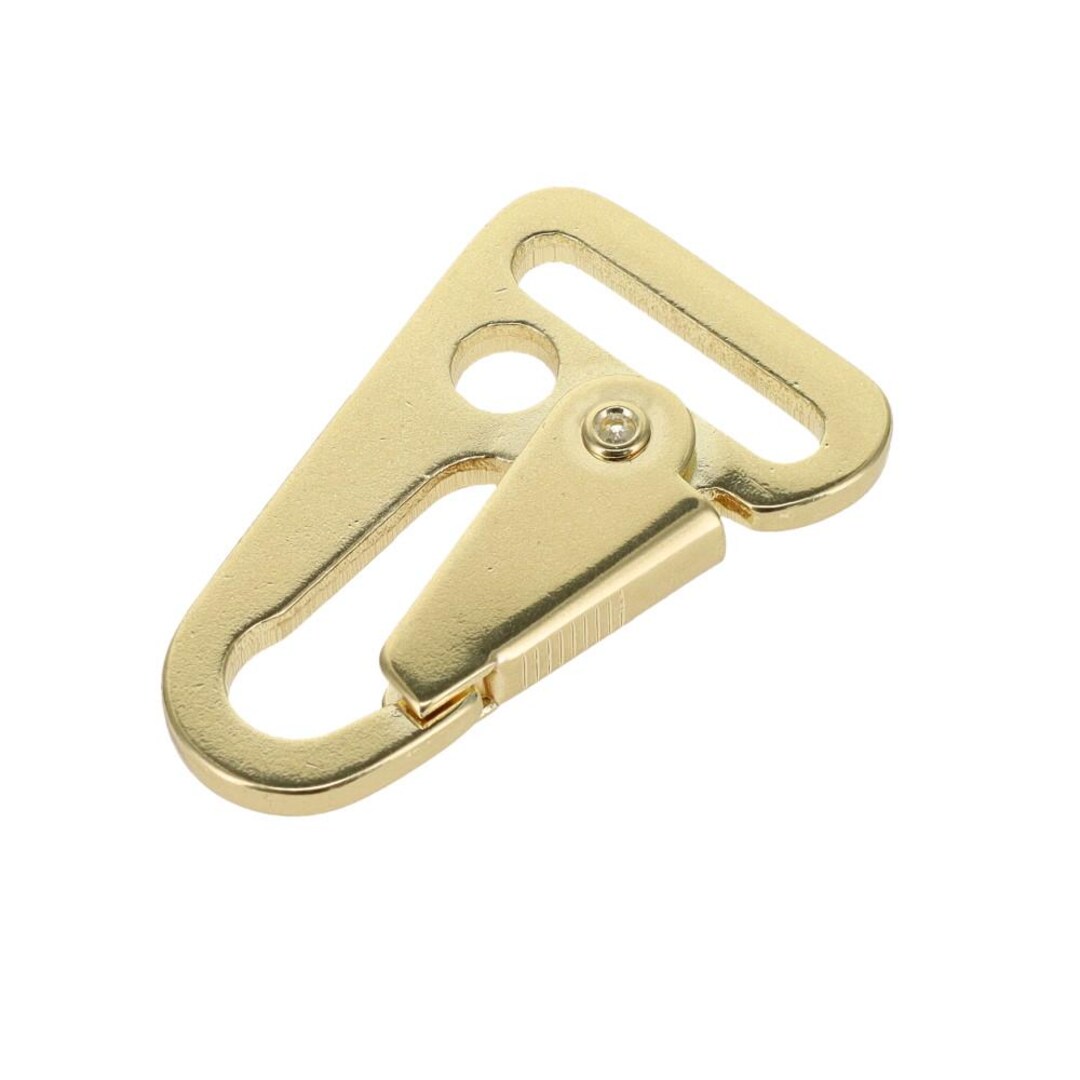 B7443 1" Brass Plate, Sling Lever Snap, Solid Iron - Etsy