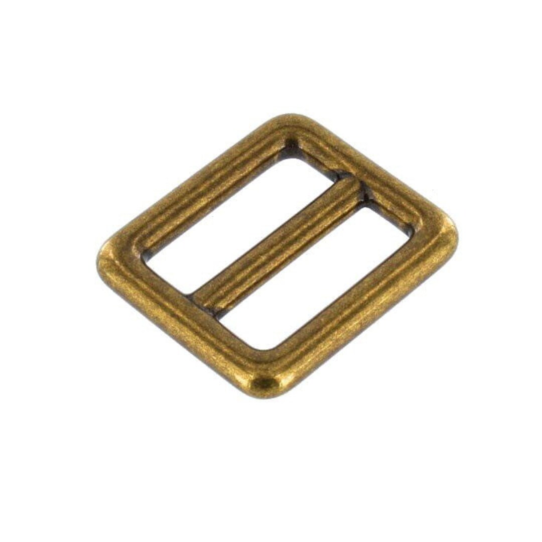 B7096 1" Antique Brass, Double Loop, Solid Brass-ll - Etsy
