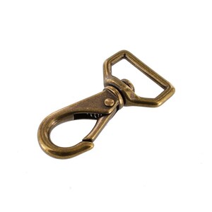 240 Antique Brass, Swivel Lever Snap, Solid Brass-ll, Multiple Sizes - Etsy