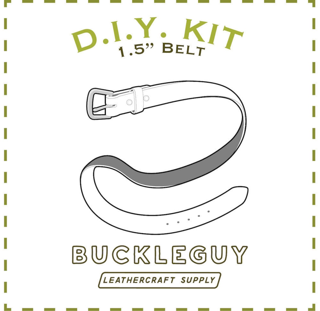 Belt Leather Pattern, PDF Template - Etsy