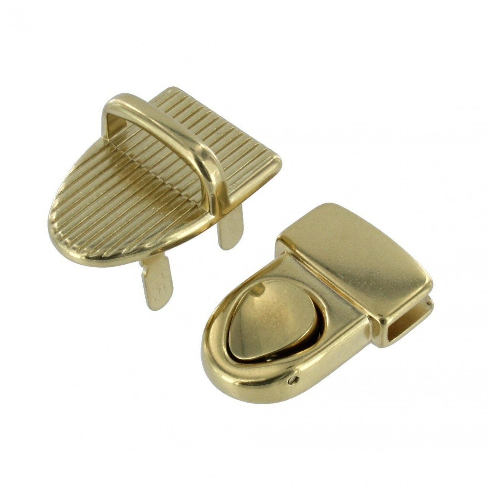 IAD3940 Natural Brass Tuck Lock Solid Zinc Brass Plated - Etsy