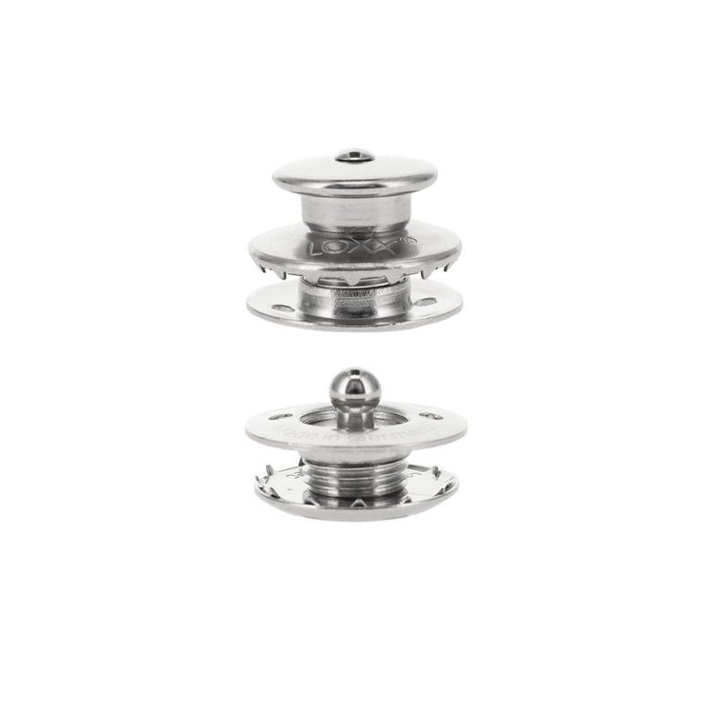LOXX® Fastener Set, Nickel Plate, Solid Brass - Etsy
