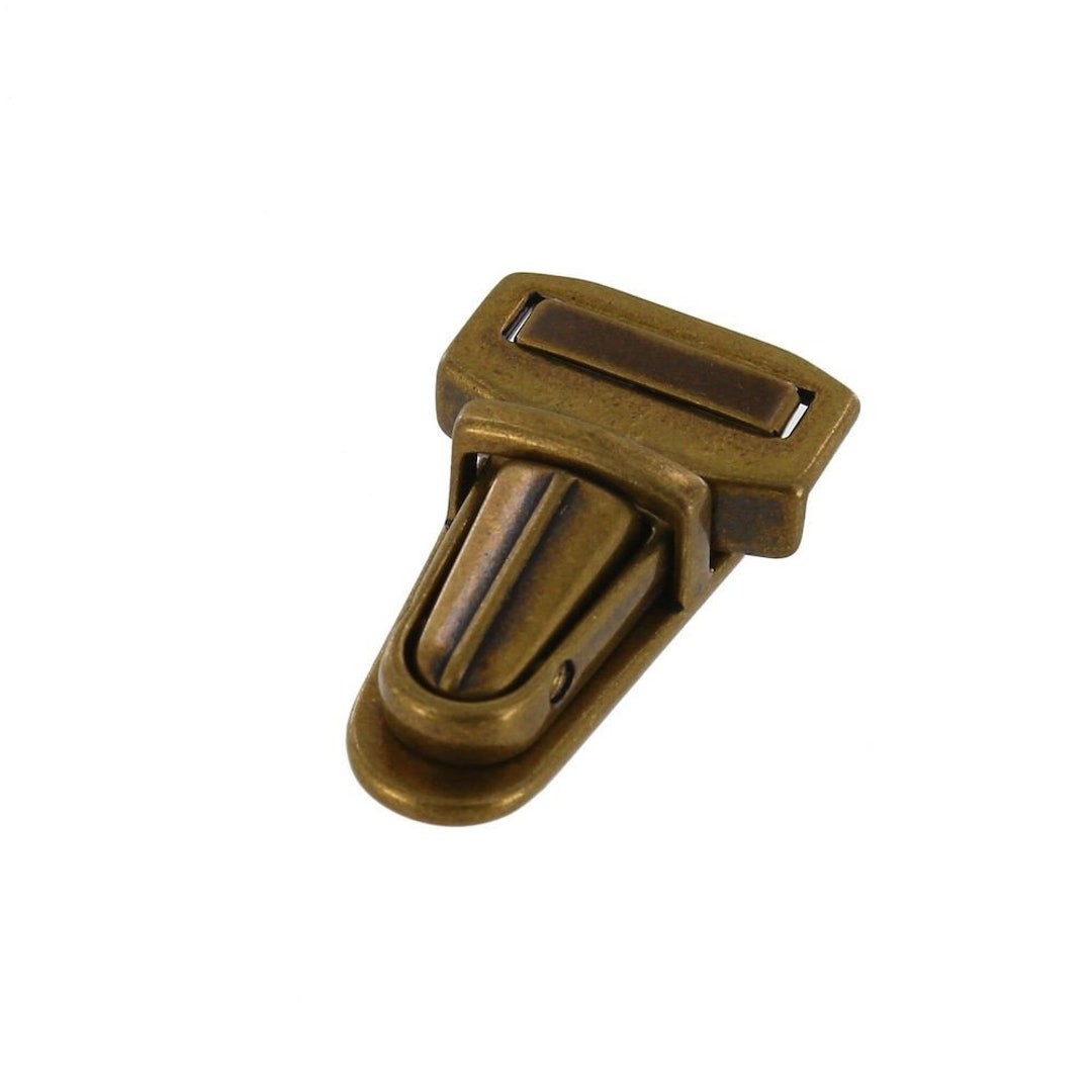 B7587 Antique Brass, Tuck Lock, Zinc - Etsy