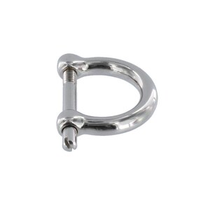 2014 Nickel Plate, D-ring, Solid Brass-ll, Multiple Sizes - Etsy