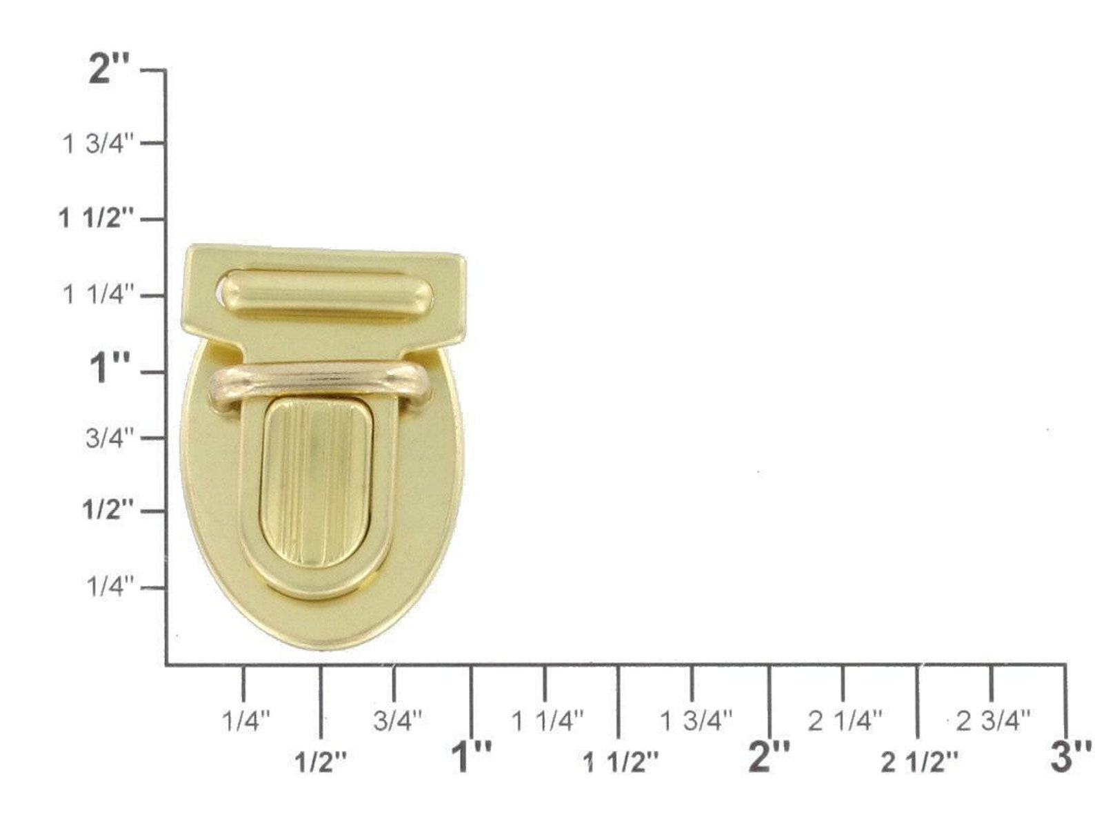 T3016 Natural Brass, Tuck Lock, Solid Brass-ll - Etsy