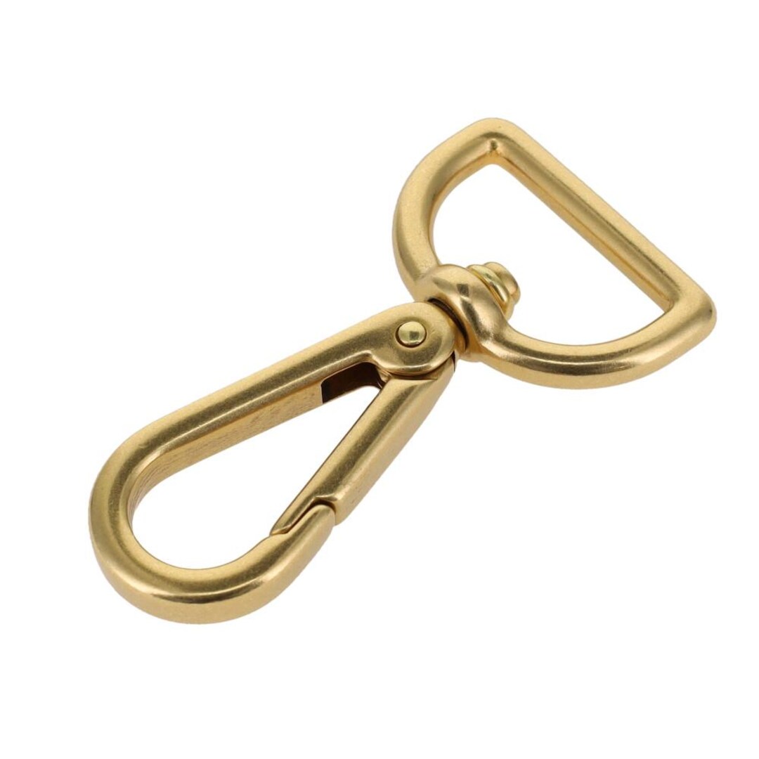 4005N Natural Brass, Swivel Lever Snap, Solid Brass-ll, Multiple Sizes ...