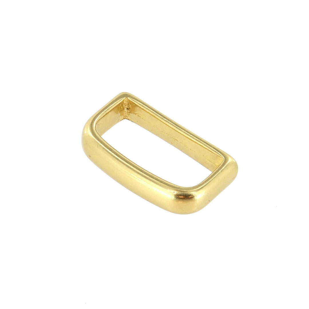 B9337 1" Natural Brass, Belt Loop, Solid Brass-ll - Etsy