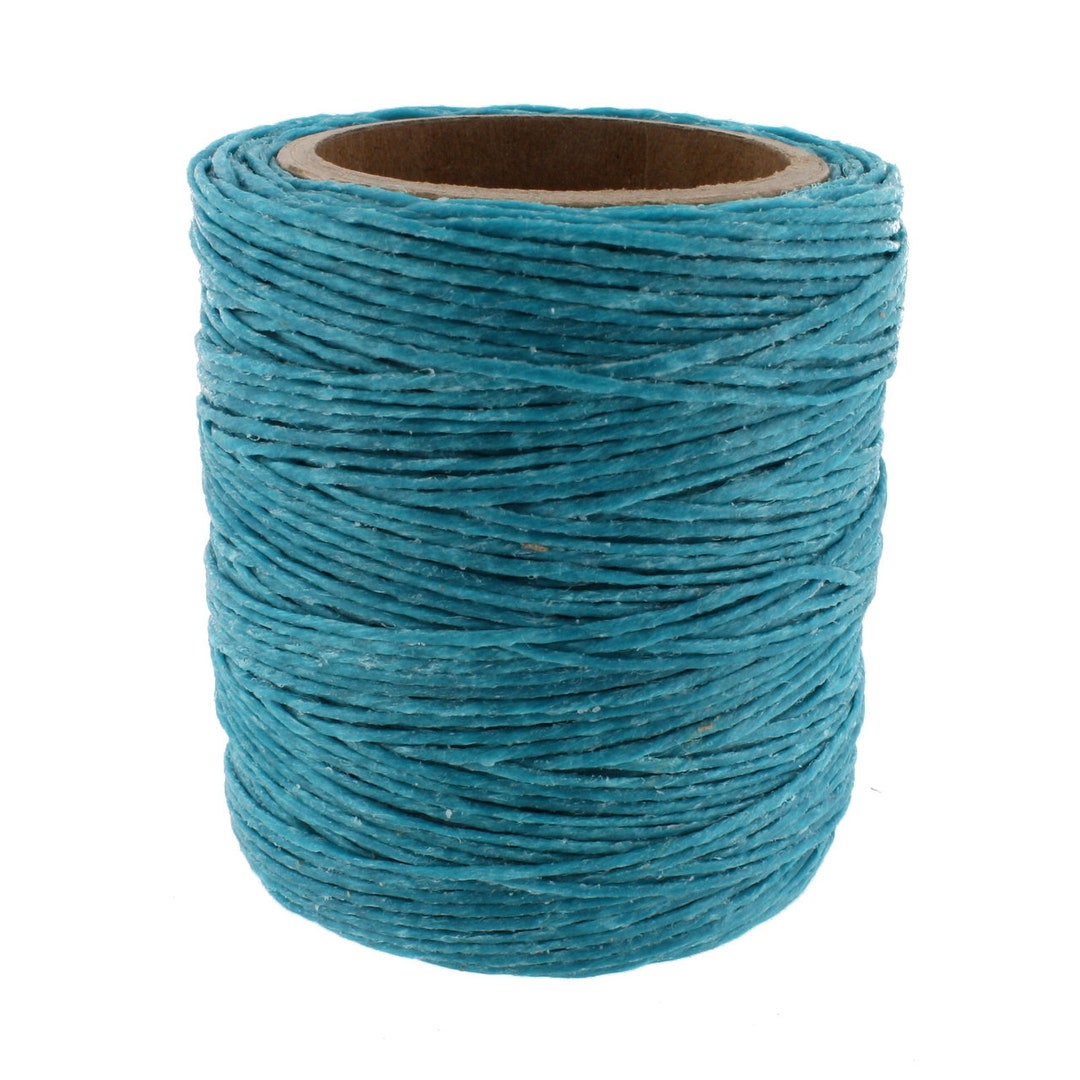 Maine Thread, Twisted Waxed Cord, 70 Yard Spool, Turquoise - Etsy