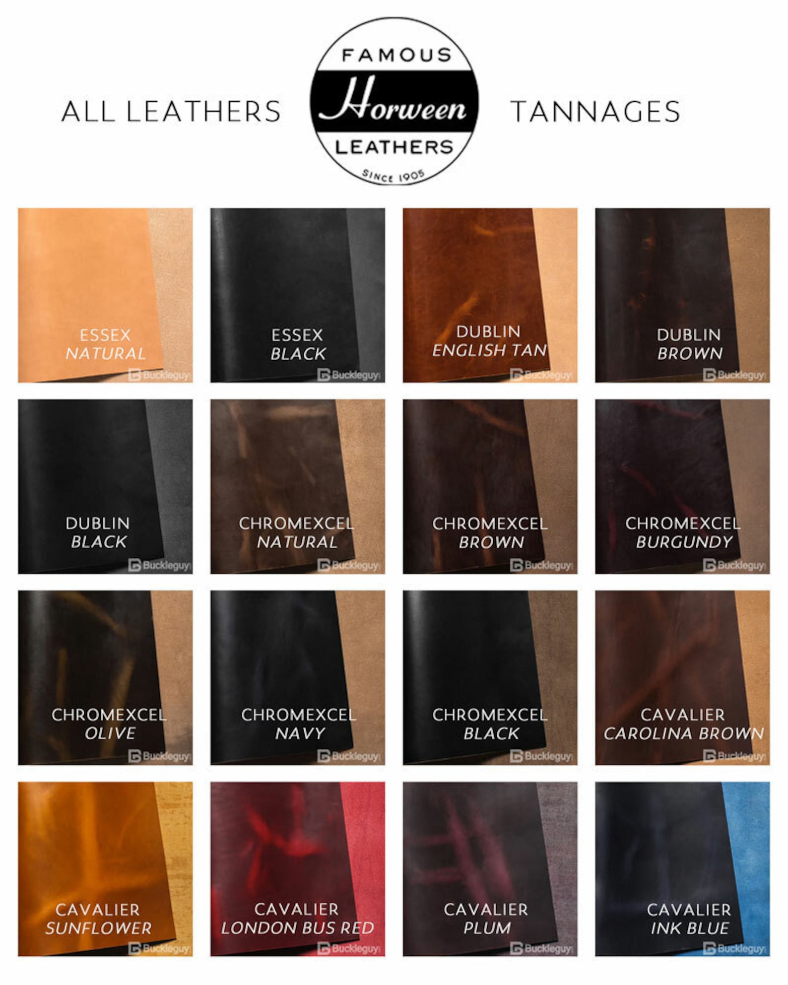 Horween Chromexcel Leather Panel Natural Multiple Sizes and - Etsy