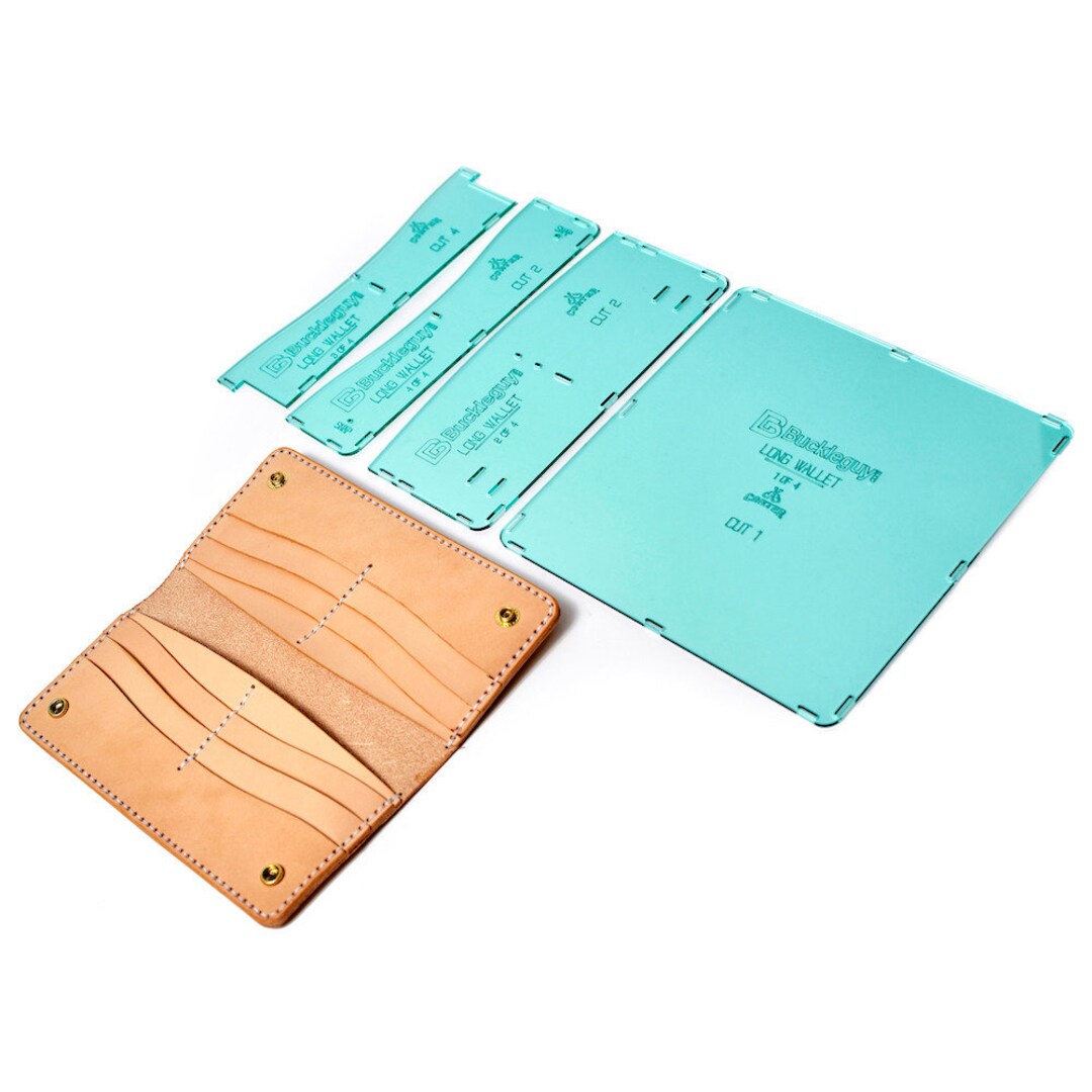 Corter Long Wallet, Acrylic Template - Etsy