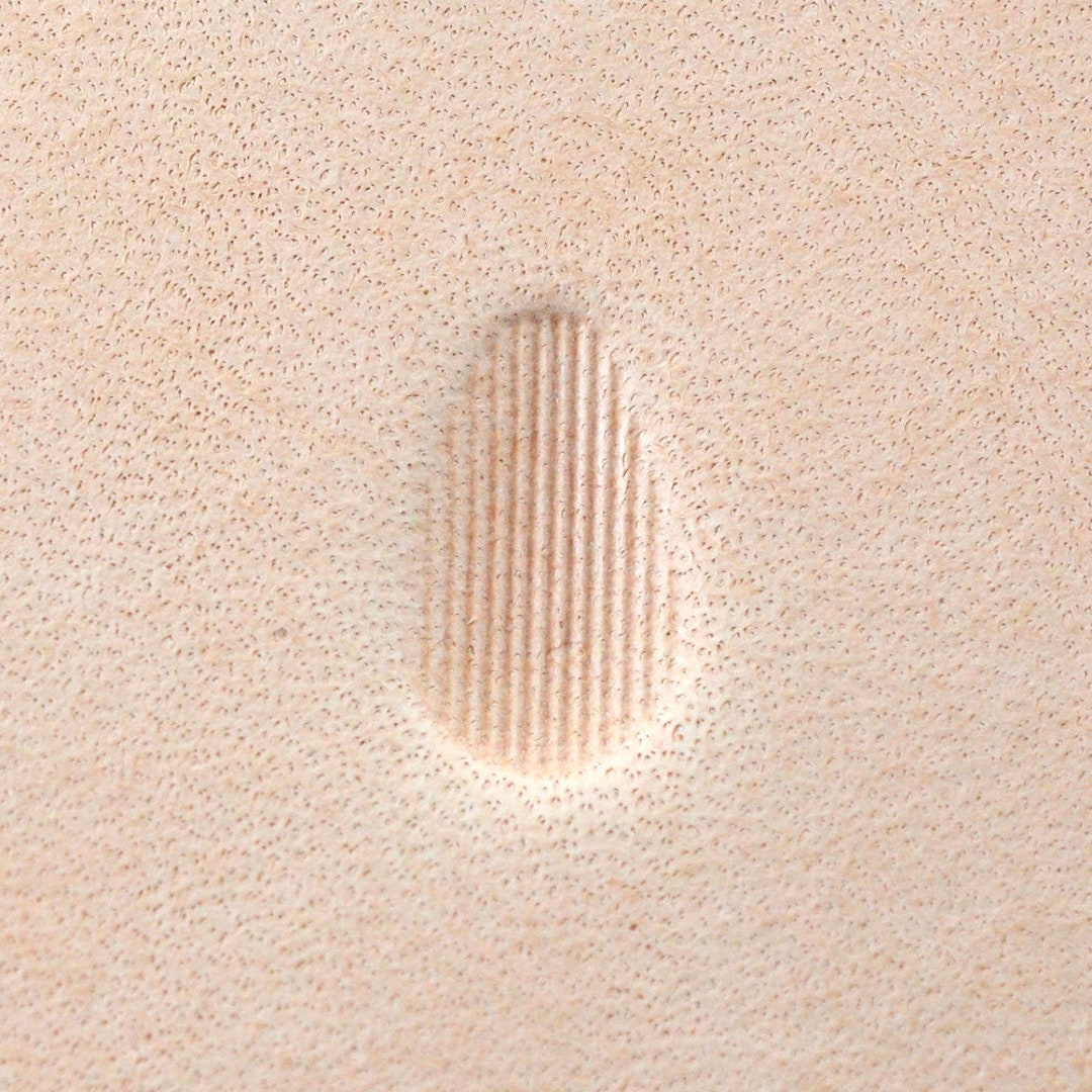 Pear Shaders, Lined Vertical, Leather Stamping Tool - Etsy