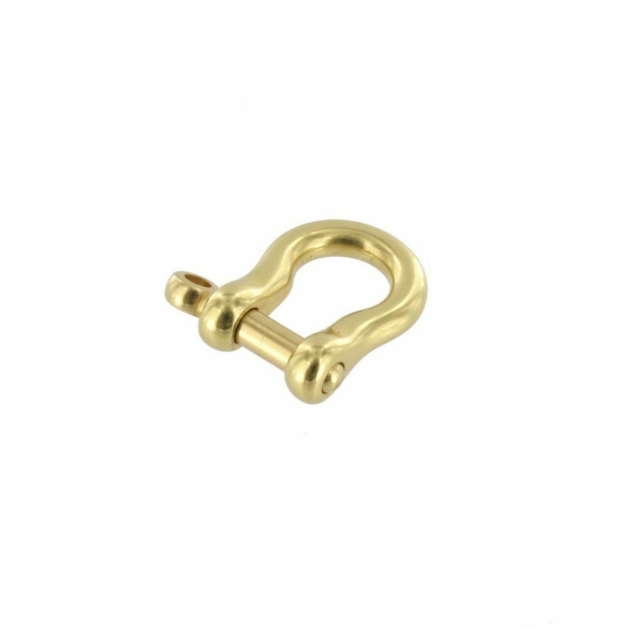 B7485 Natural Brass Shackle W/ Screw Pin Solid Brass-ll - Etsy