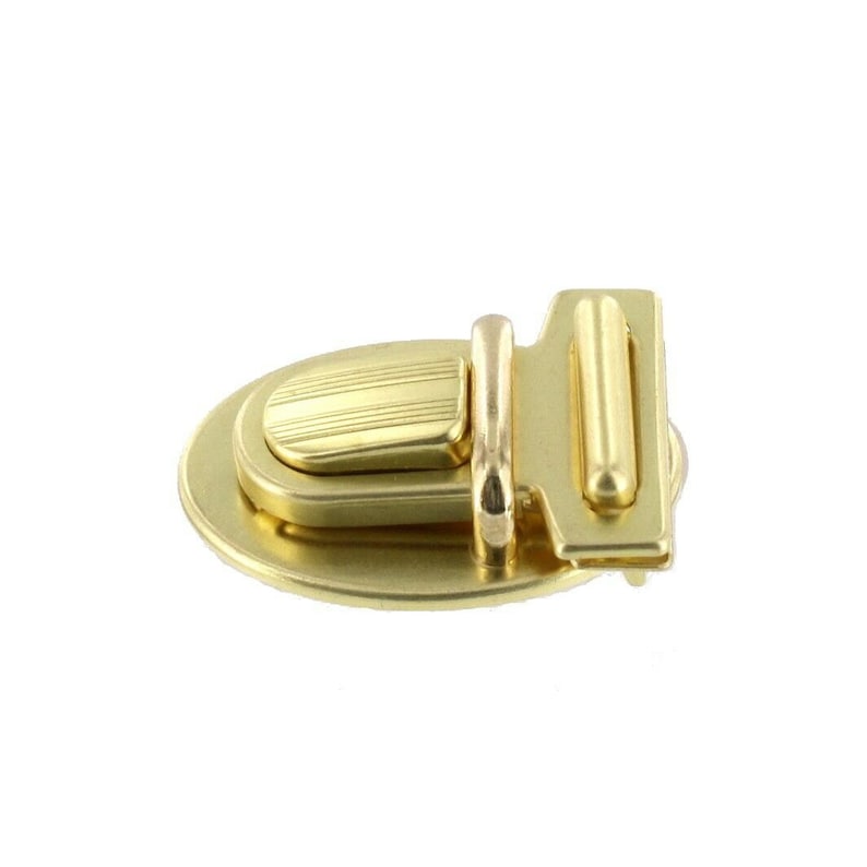 T3016 Natural Brass Tuck Lock Solid Brass-ll - Etsy
