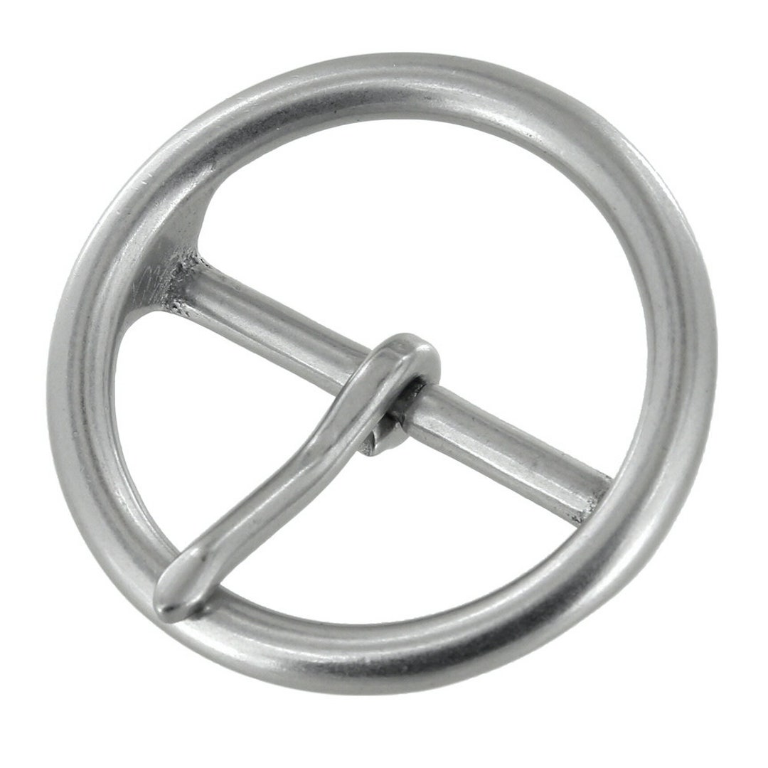 B9779 1 1/2 Nickel Matte O-ring Center Bar Buckle - Etsy