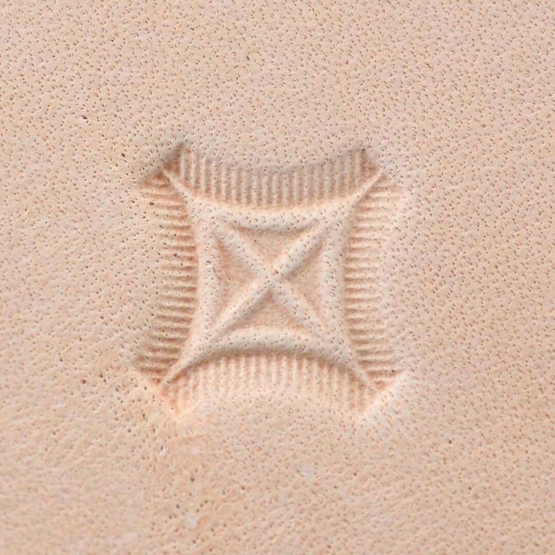 Geometric, 'X' Shape #3, Leather Stamping Tool - Etsy