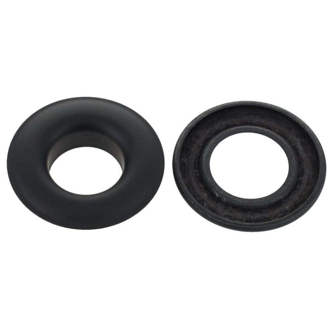 Grommet, Beveled, Black Matte, Solid Brass-ll (100 Sets per Bag ...