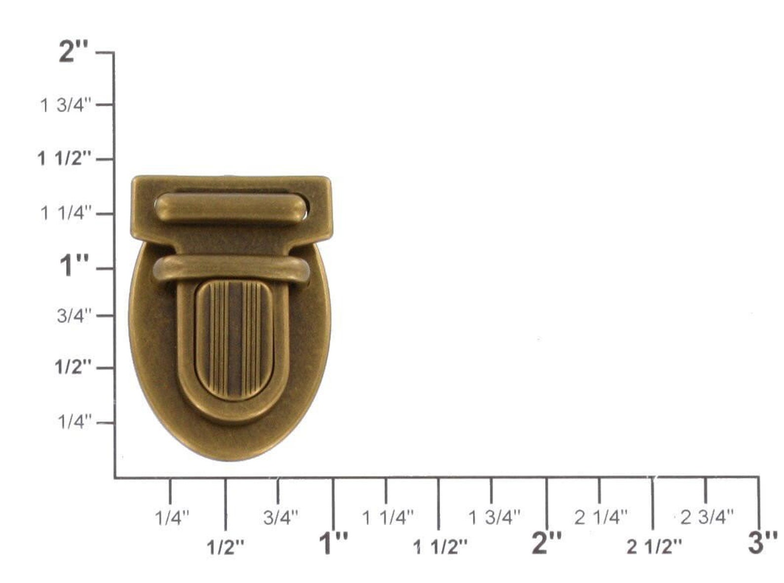 T3016 Antique Brass, Tuck Lock, Solid Brass-ll - Etsy