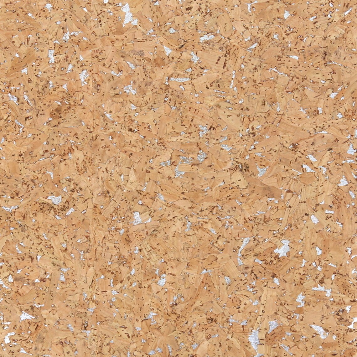 Italian Cork Fabric Continuous Sheet Large Chunk Pattern | Etsy