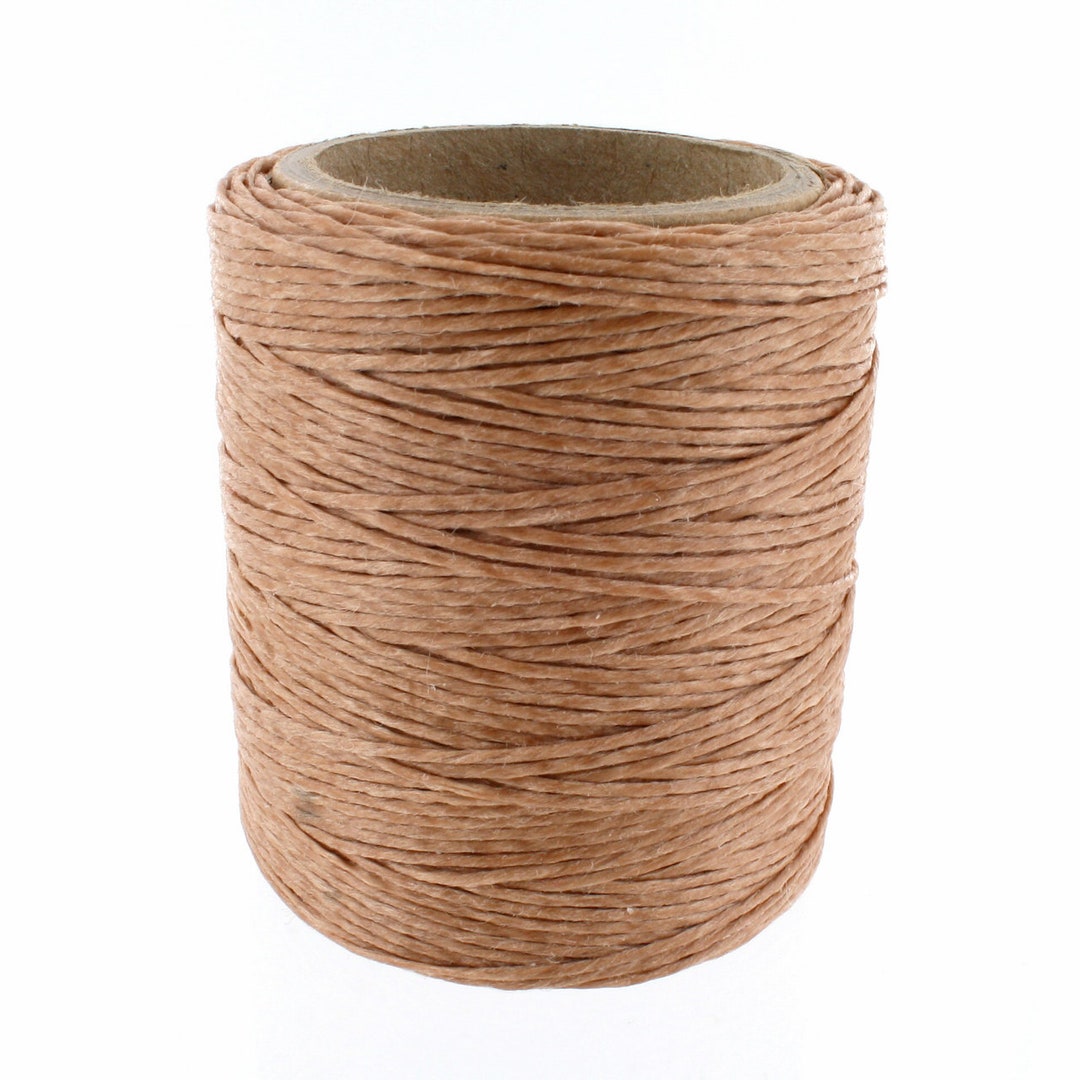 Maine Thread, Twisted Waxed Cord, 70 Yard Spool, New Cork - Etsy