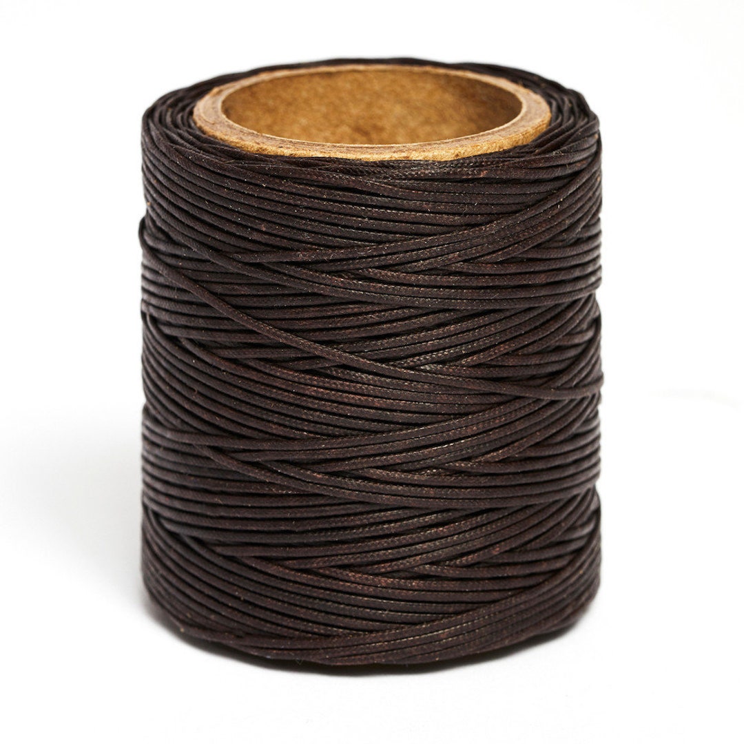 Maine Thread, Braided Waxed Cord, 70 Yard Spool, Brown - Etsy
