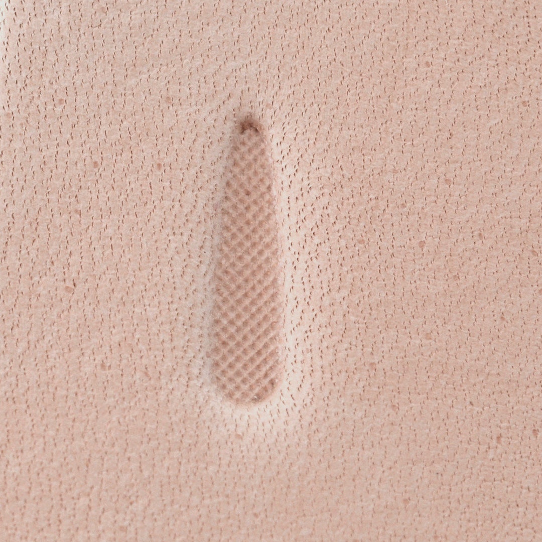 Pear Shaders, Checked Long, Leather Stamping Tool - Etsy