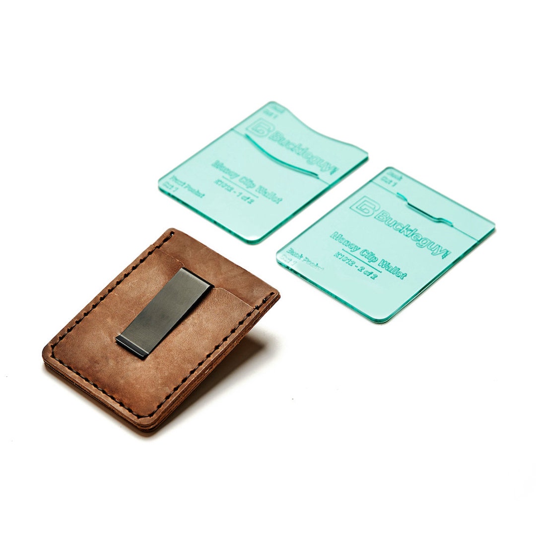 Money Clip Wallet, Acrylic Template - Etsy