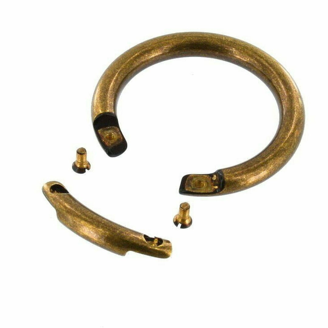 ORS Antique Brass, O-ring, Opens With Screws, Solid Brass-ll, Multiple ...