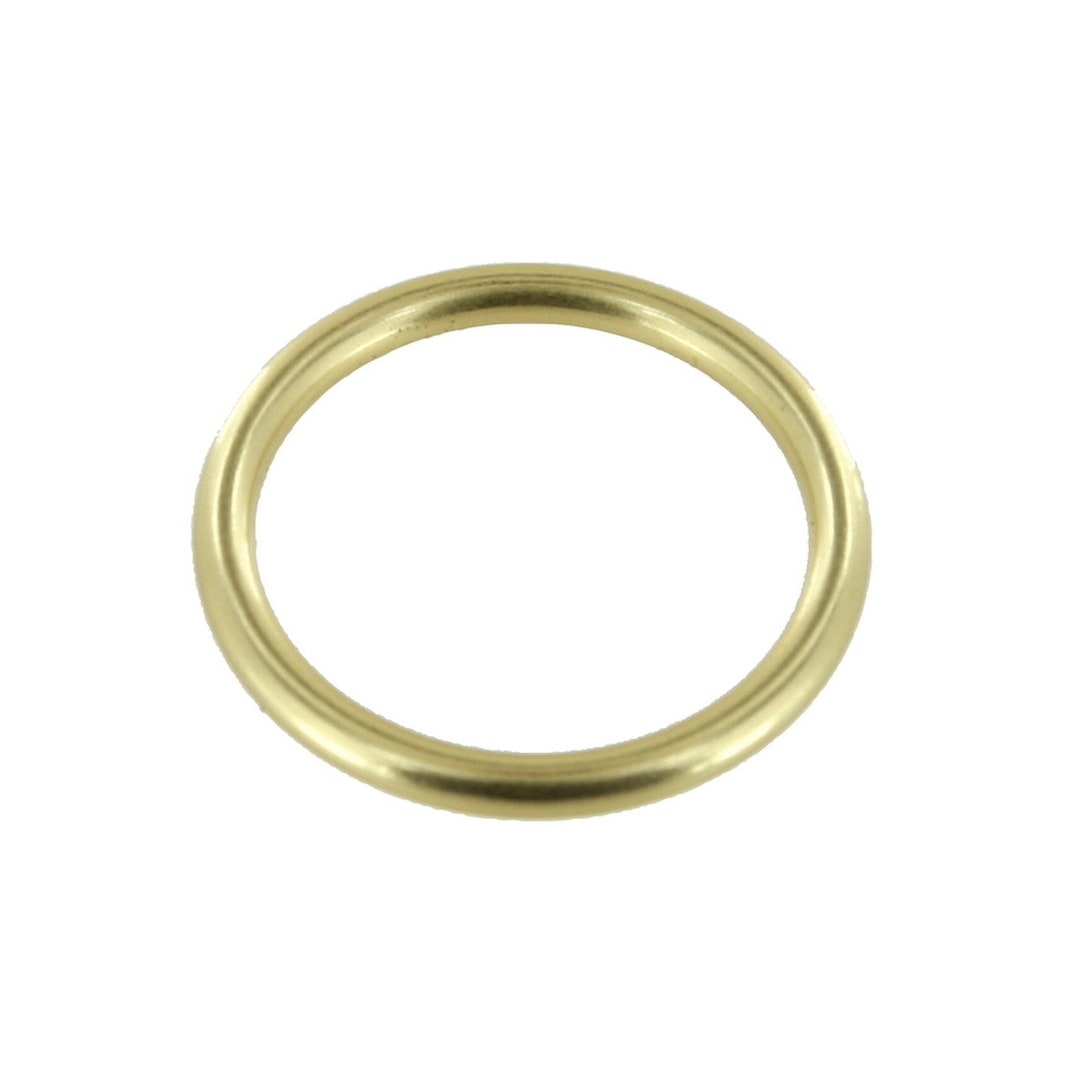 ORT Natural Brass, Thin O-ring, Solid Brass-ll, Multiple Sizes - Etsy