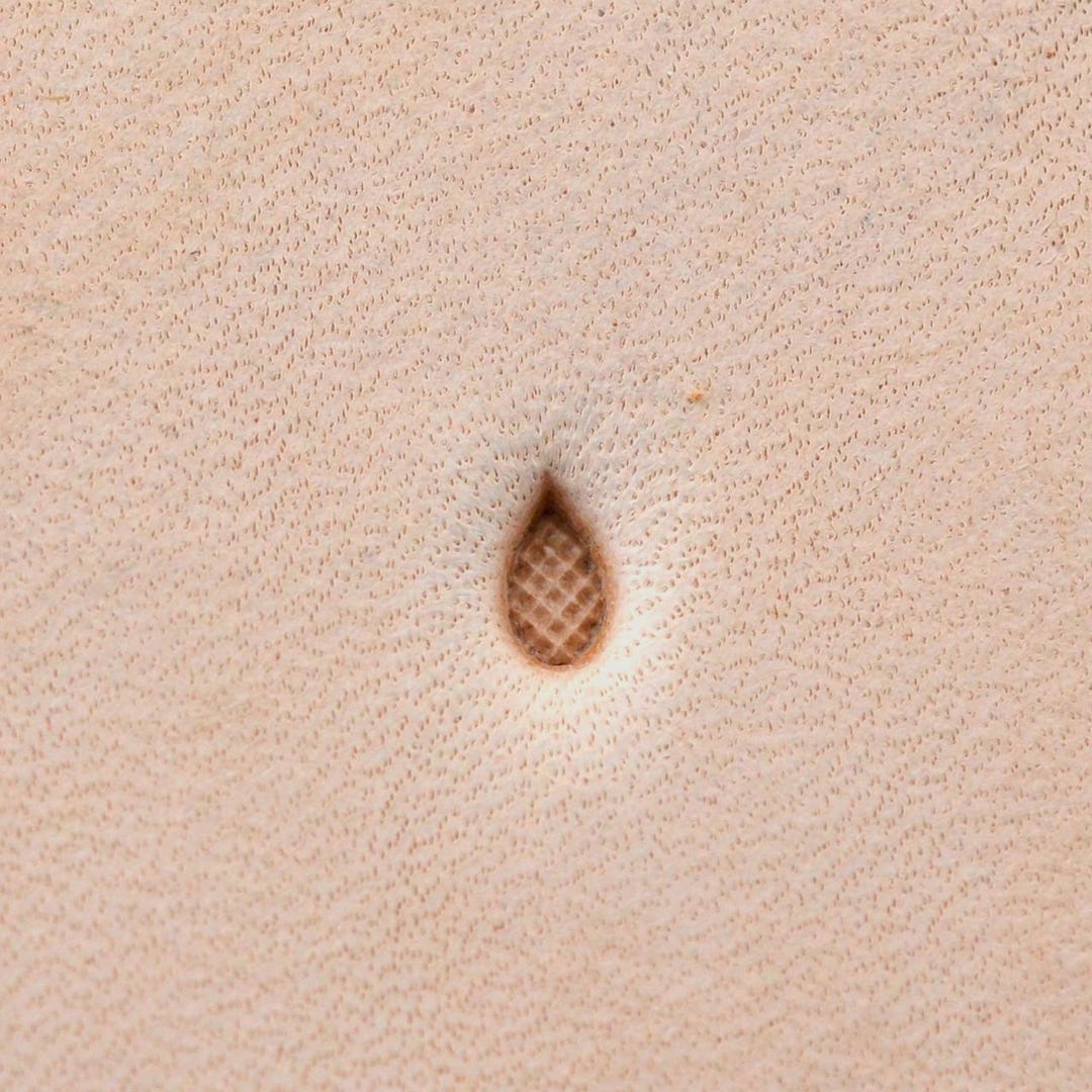 Leather Stamping Tool, Background, Teardrop, Wide Squares - Etsy