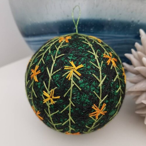 Temari Embroidery Kit for Beginners Japanese Temari Ball - Etsy