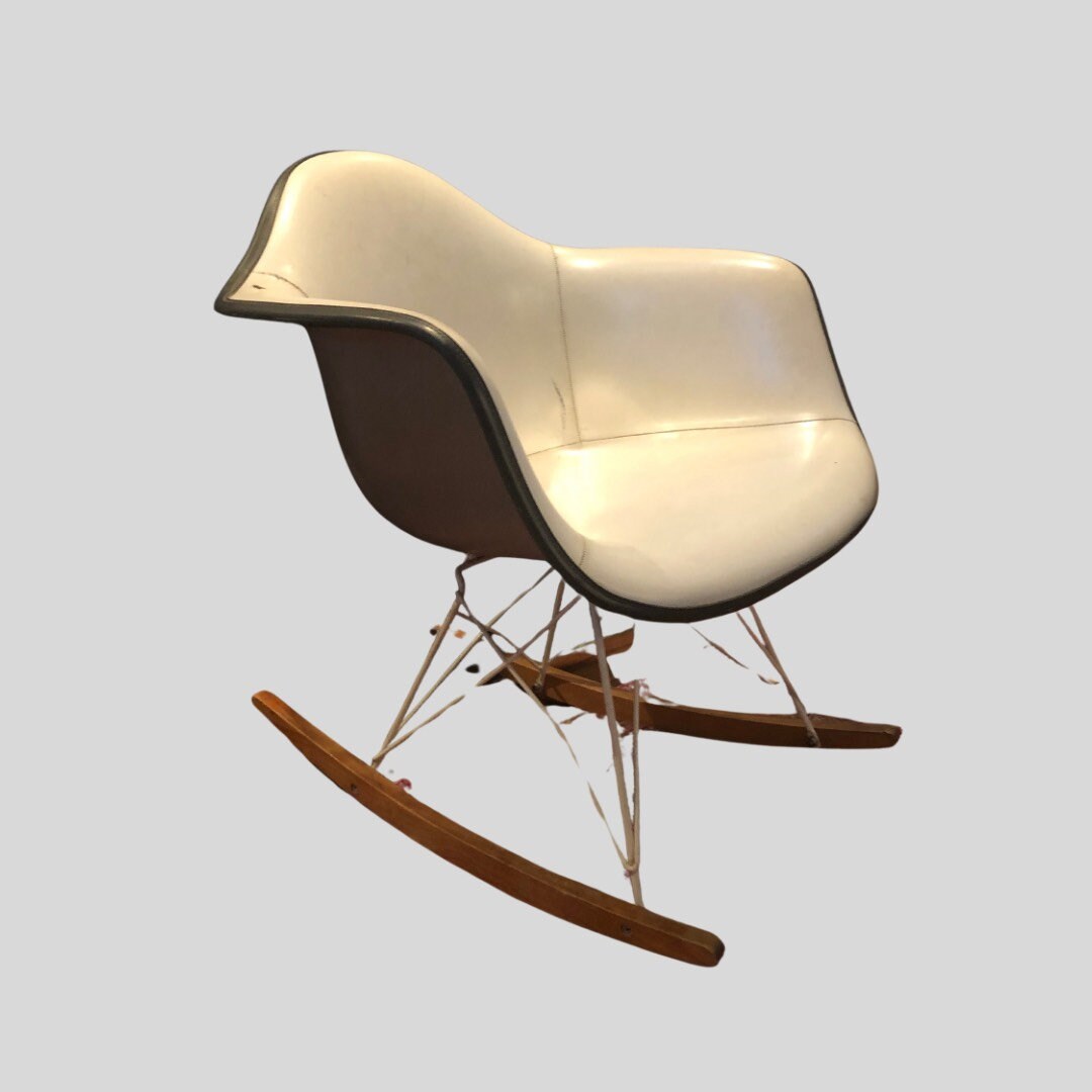Herman Miller Eames Rocker White Vinyl - Original Everything - Etsy