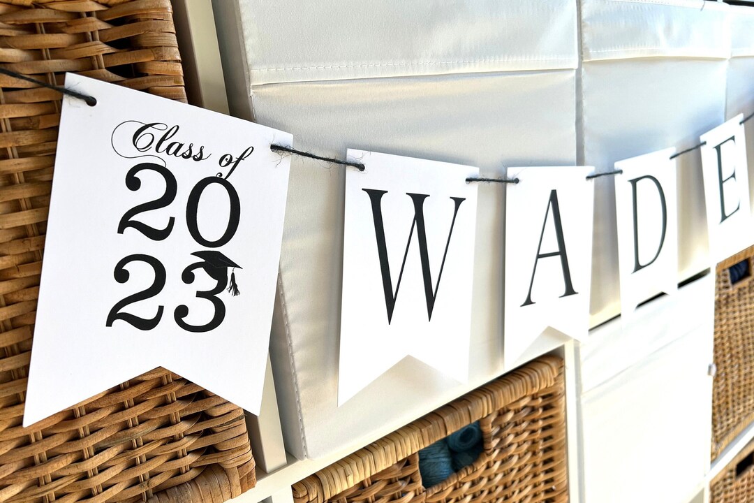 PRINTED Graduation Party Banner, Decorations, Banners - Etsy