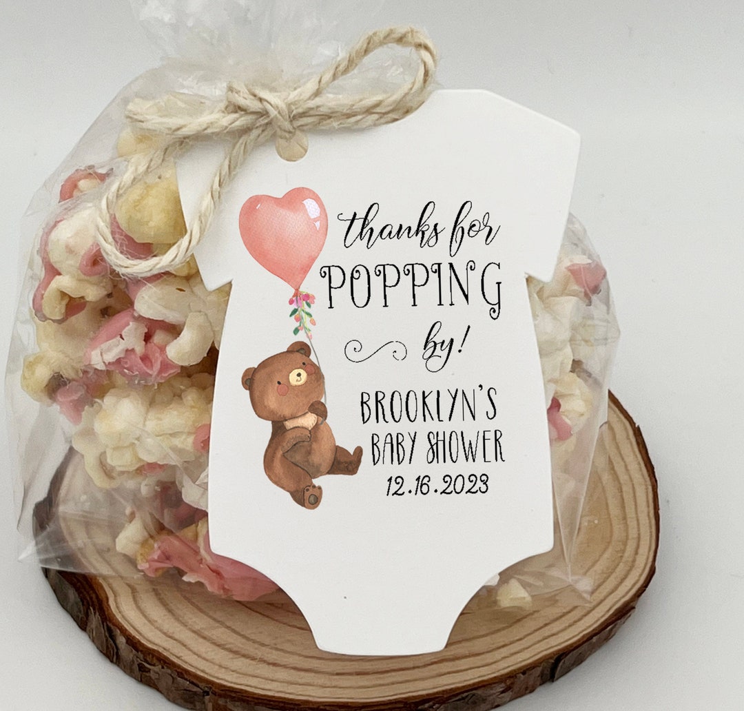 Teddy Bear BABY Shower Favors | Girl Baby Shower Favor Girl | Thanks ...