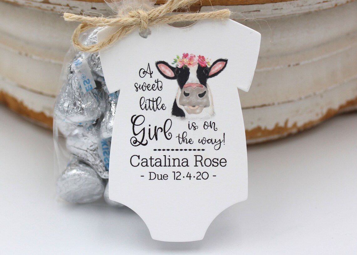 Farm Girl Baby Shower Favor | Farm Baby Shower Favor | Girl Baby Shower ...