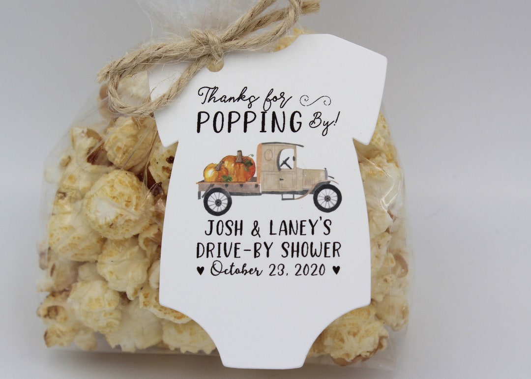 Drive by Baby Shower Favor Tag Baby Shower Favors Tags ONLY or DIY Kit ...