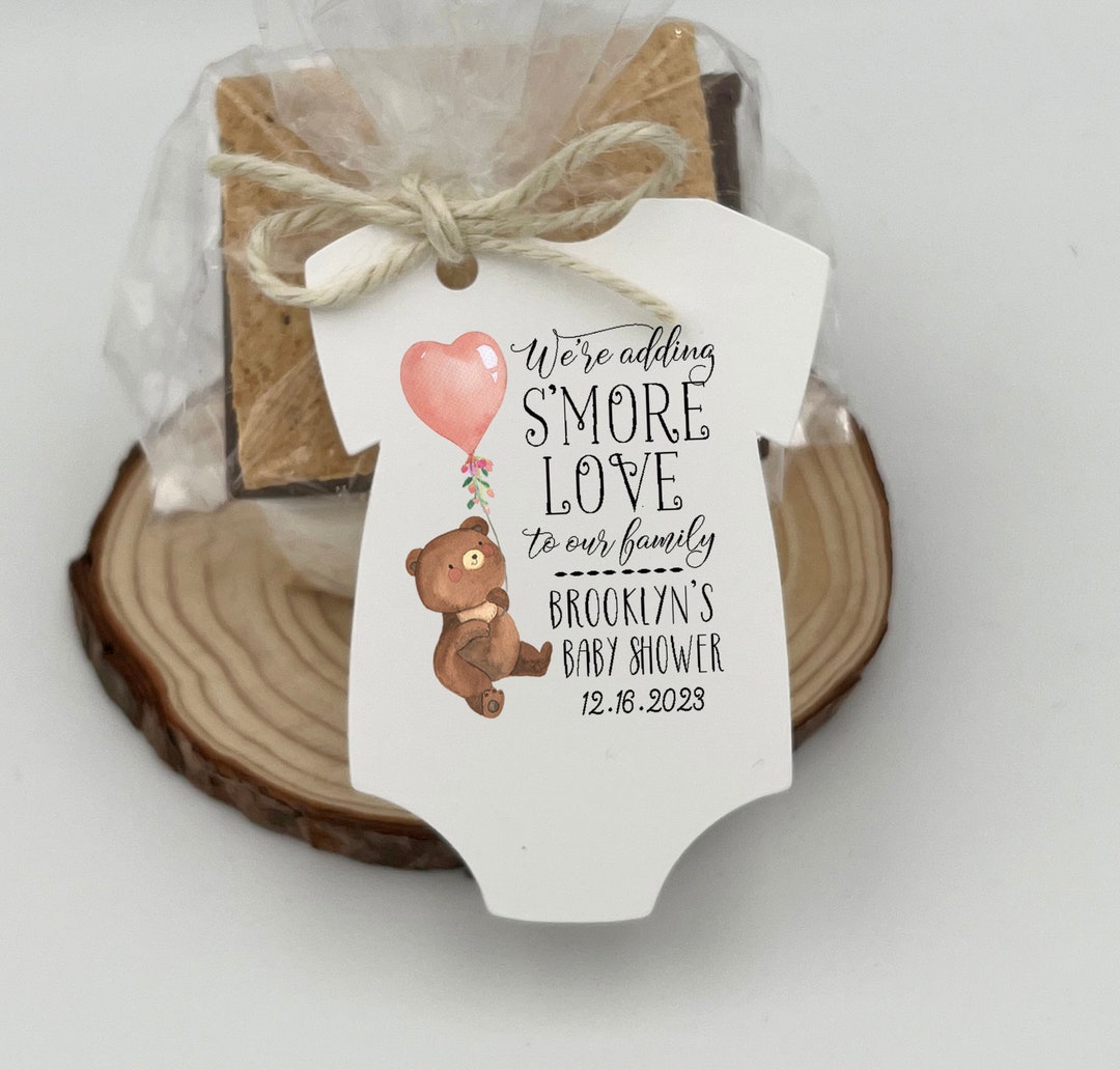 Teddy Bear Baby Shower Favors | Adding Smore Love to Our Family ...