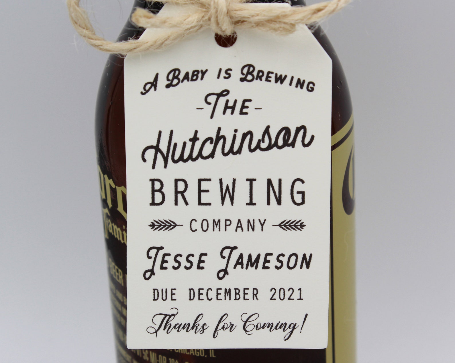 A BABY is Brewing Baby Shower Favors Couples Shower Favors - Etsy
