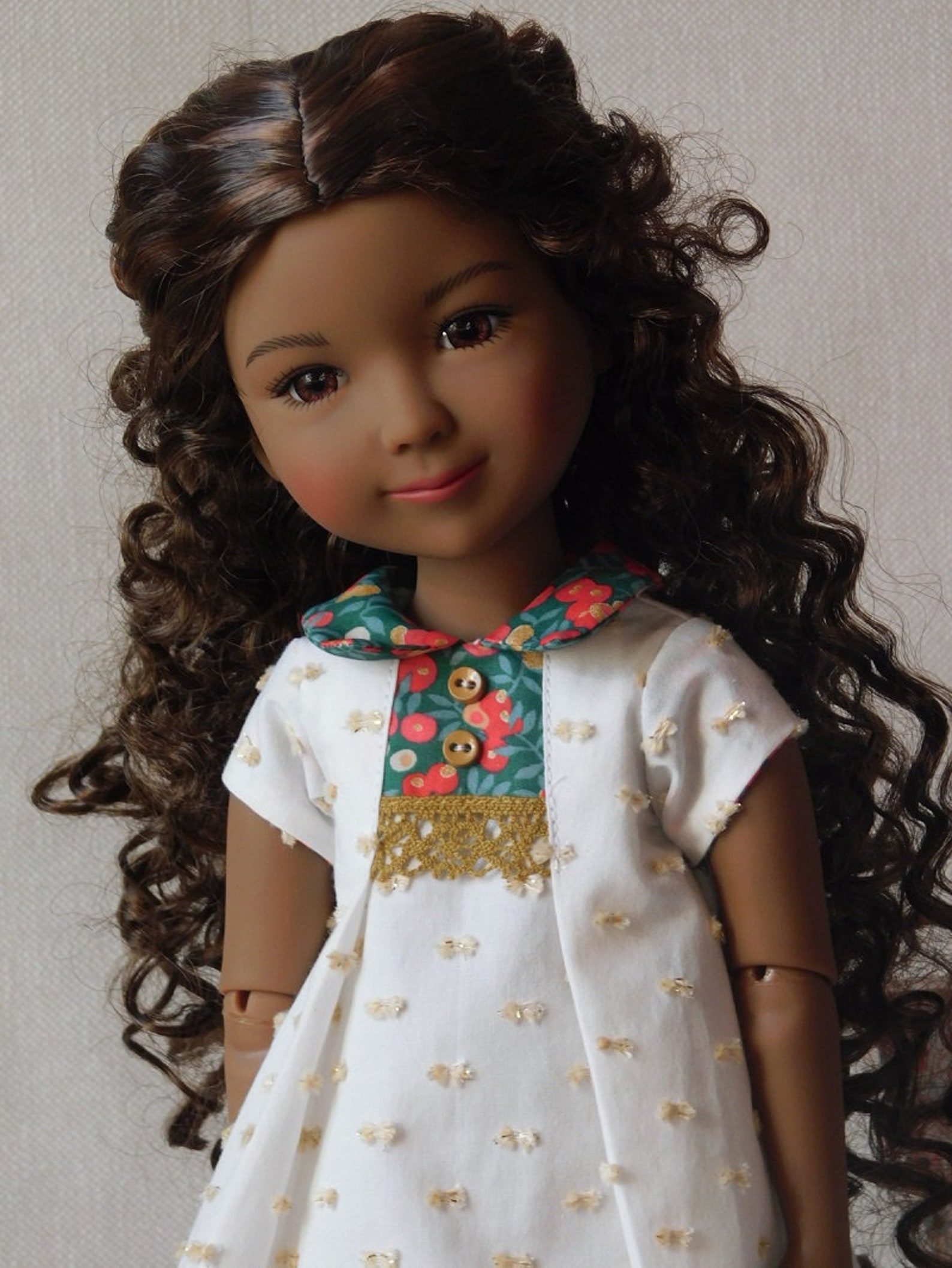 "aline" Sewing Pattern for Ruby Red Fashion Friends and Little Kidz ...