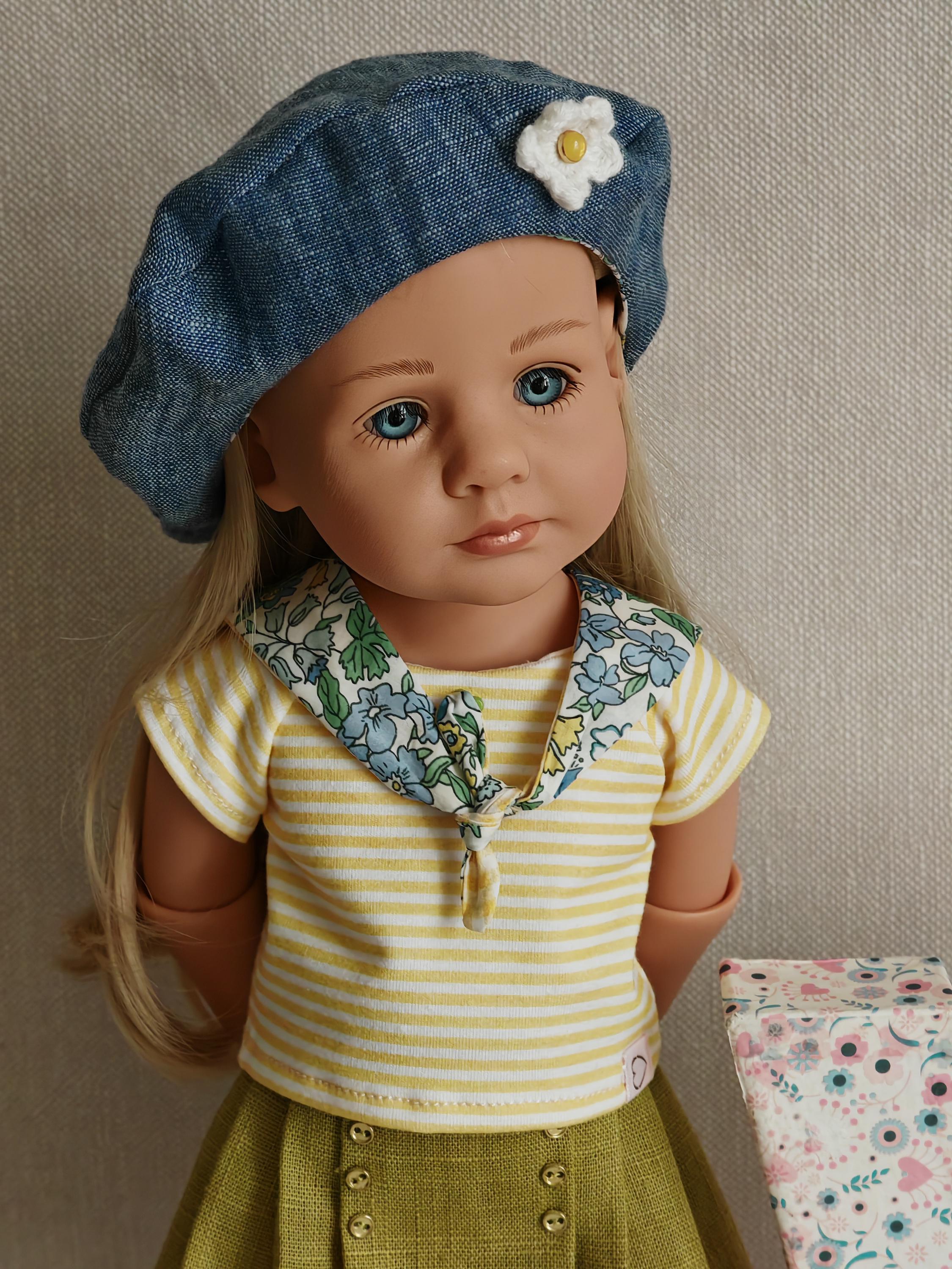 Sewing Pattern "ysaline" for Ruby Red Fashion Friends_ Little Kidz ...