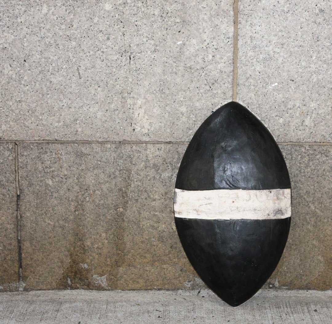 African Wooden Shield Tribal Art Wall Décor - Etsy