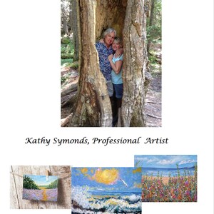 Aspen Trees Miniature Art Print Dollhouse Wall Decor Artist Card Aceo 2 ...
